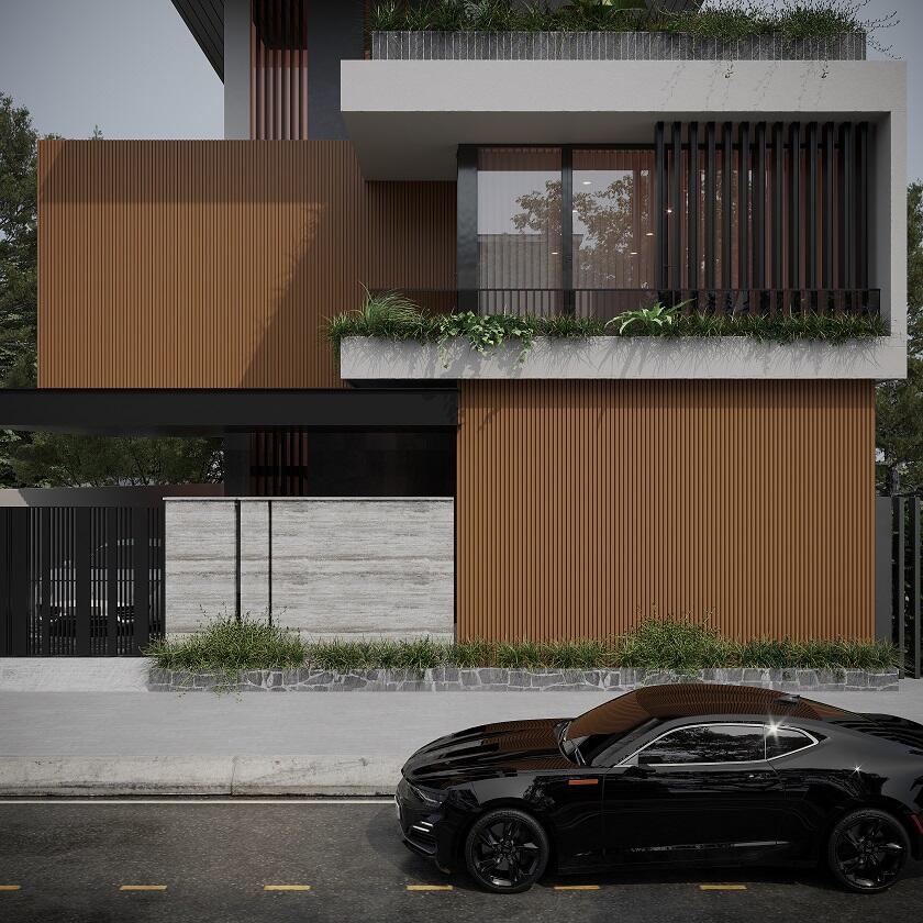 Stylish Wpc Cladding For Building Exteriors